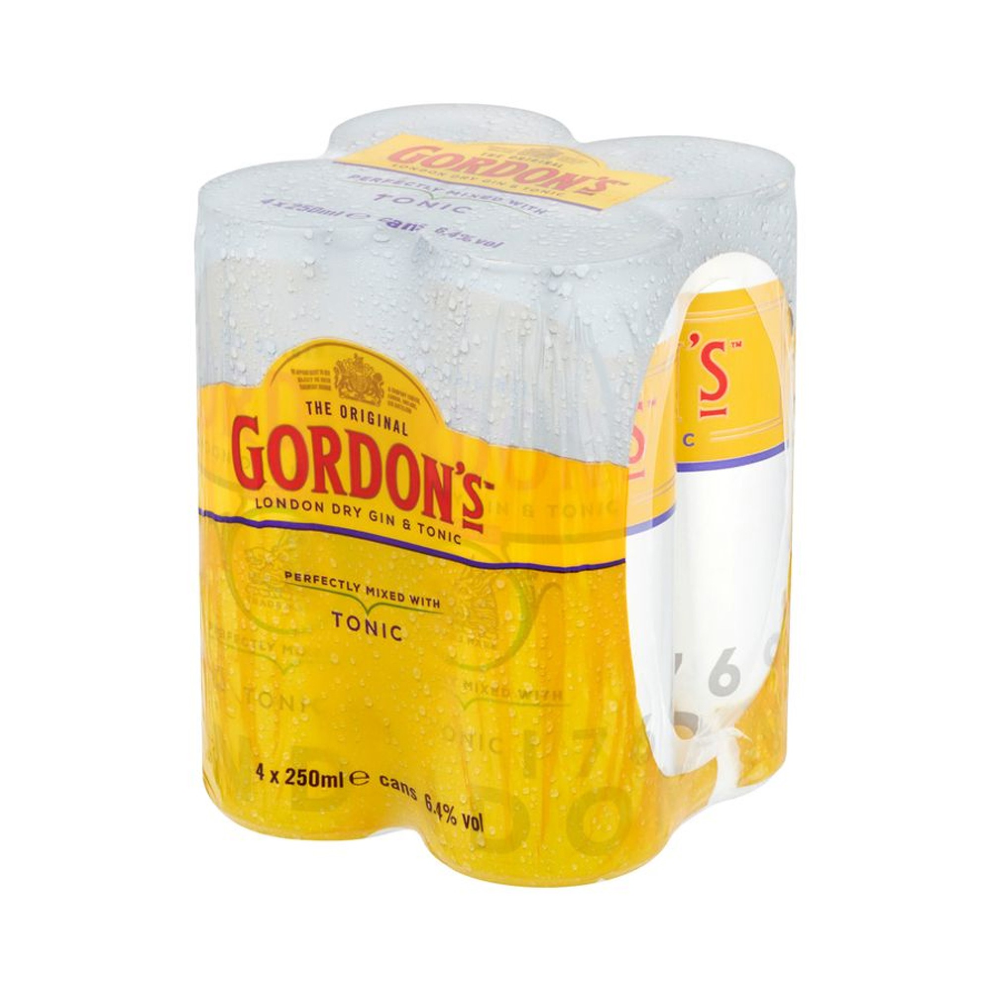 Gordon's Gin & Tonic 4-Pack 250ml
